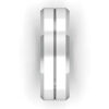 Mens Bezel Edged with Groove Wedding Ring | Sydney CBD