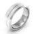 Mens Bezel Edged with Groove Wedding Ring | Sydney CBD