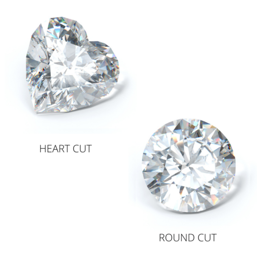 Heart Shape Diamond Engagement Rings | Waldemar Jewellers