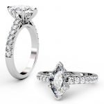 Marquise Cut Diamond Engagement Ring | Waldemar Jewellers Sydney