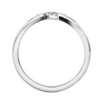 Five Leaf Diamond Fitted Ring