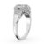 Vintage Style Milgrain Edge Dress Ring with Oval Diamond | Waldemar ...